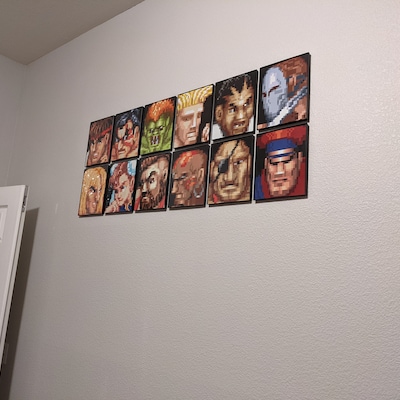 Retro Mortal Kombat II Arcade Character Select Screen Posters 12 5x7 ...