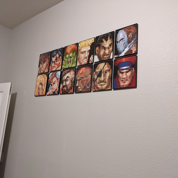 Retro Mortal Kombat II Arcade Character Select Screen Posters (12 5x7 ...