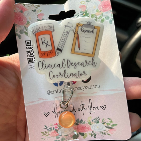 Clinical Research Coordinator Badge Reel, Clinical Research Coordinator ...