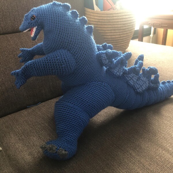 Crochet Giant Godzilla _ Godzilla Monsterverse _ PDF English Crochet Pattern of Godzilla - Etsy