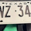 License Plates Your Choice Rusty, Old License Plates Texas New Mexico ...