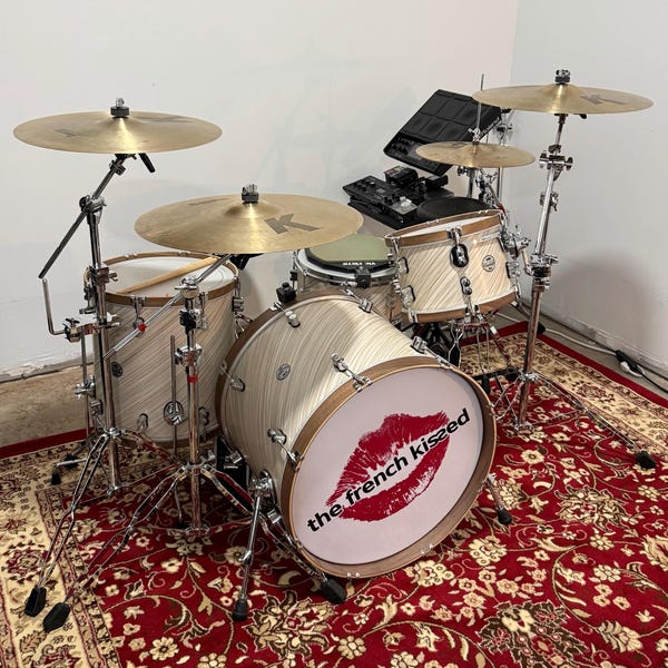 Custom Drum Sticker, Custom Drum Decal - Add Custom Image or Logo ...