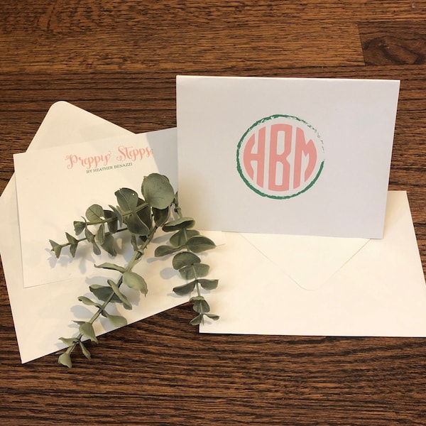 Shuler Studio Watercolor Monogram Suite - Etsy