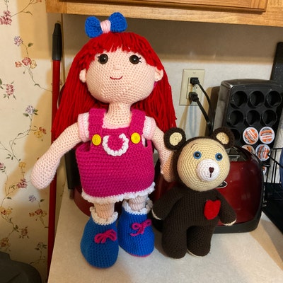 Crochet Teddy Bear Pattern/ Teddy Bear Choco Amigurumi Crochet Pattern ...