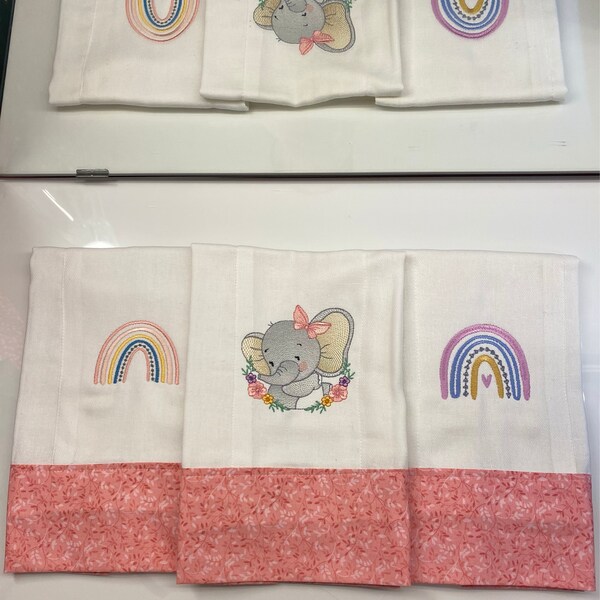 Elephant Girl Embroidery Design - Baby Machine Embroidery File - PES ...