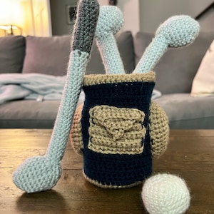 Golf Clubs & Bag Crochet PATTERN ONLY Pdf DOWNLOAD Amigurumi Crochet ...