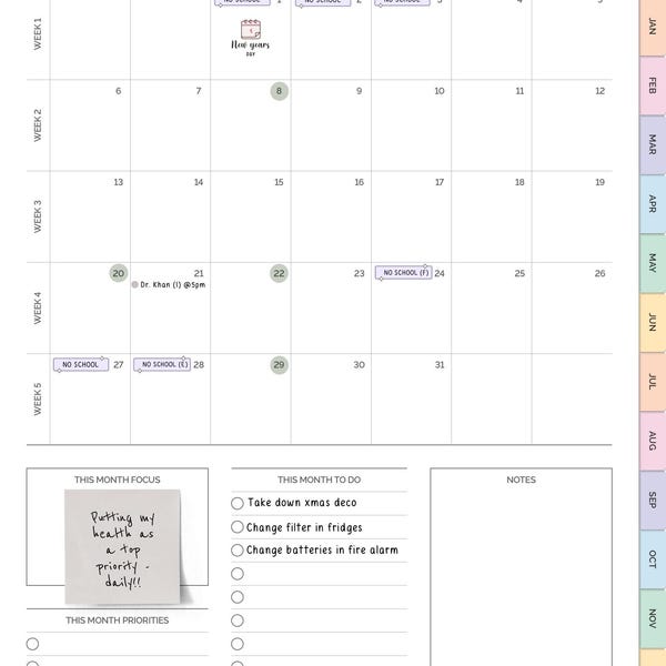 Digital Note Taking Goodnotes Notability Template College Student ...