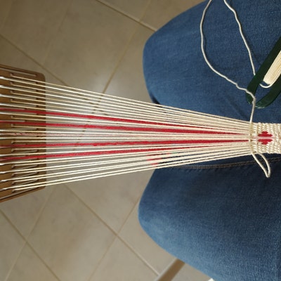 Bandlock Band Weaving, Belt Weaving, Band Lock, Saami Weaving, Viking ...