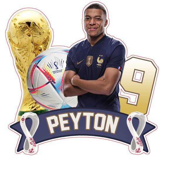 Digital Ronaldo Cake Topper Al Nassr Cake Topper Personalización Cake