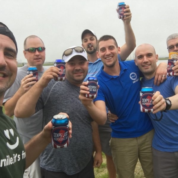 America Party Huggers. 'merica Birthday Coolies Bachelor Party Gifts ...