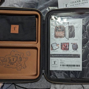 RPG Organizer Binder Case D&D Storage for Dice and Miniatures Gift for ...