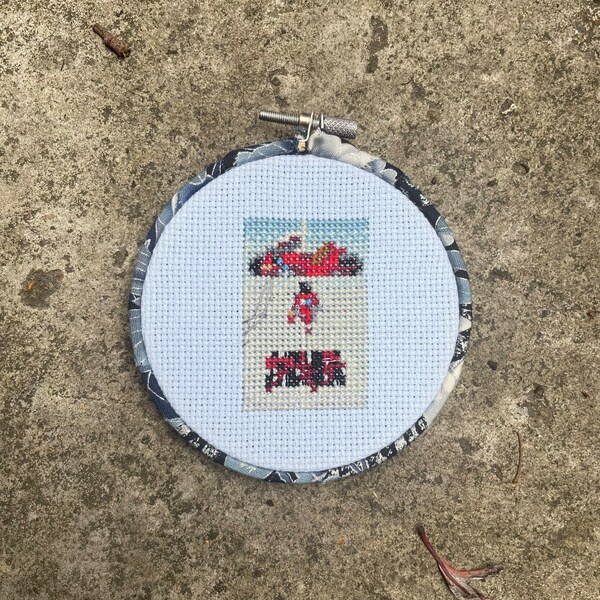 AKIRA Mini Movie Poster Cross Stitch Pattern (PDF) - Etsy