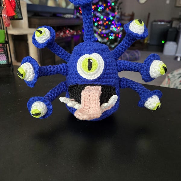 Flying Eyeball Monster Crochet Amigurumi Pattern - Etsy