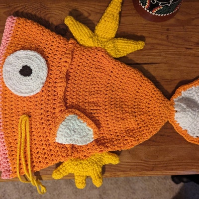 CROCHET PATTERN: Magikarp Slouchy Hat - Etsy