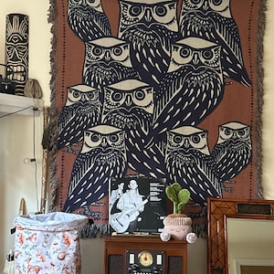 Jewish Home Blessing Decor Modern Jewish Art Hanukkah Throw Blanket ...