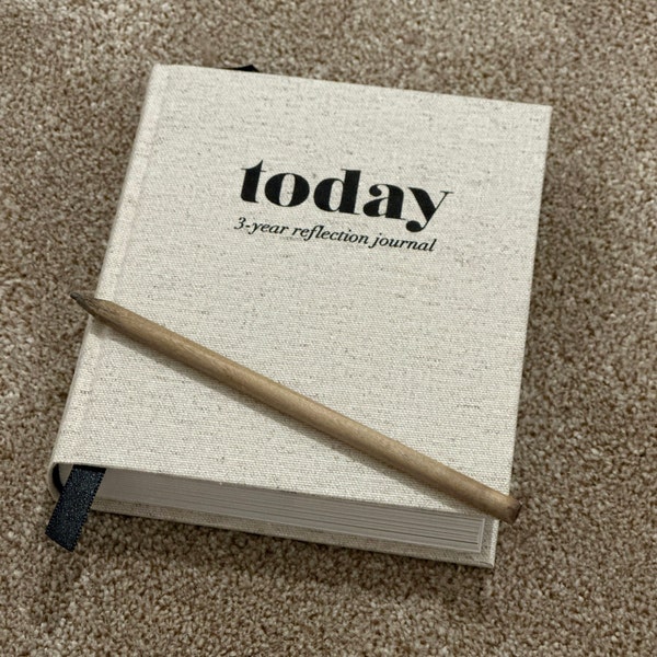 TODAY - 3-year Reflection Journal for Mindfulness/reflection and ...