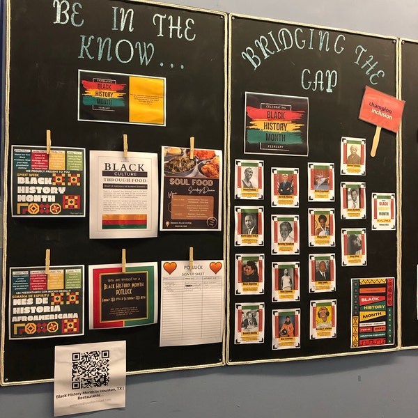 Customizable BILINGUAL Black History Month Spirit Week Flyer, Bhm Flyer ...