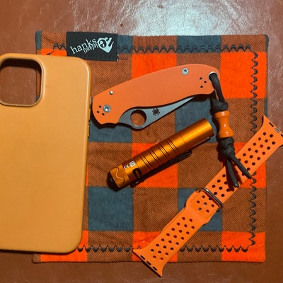 Orange EDC Hank - Etsy