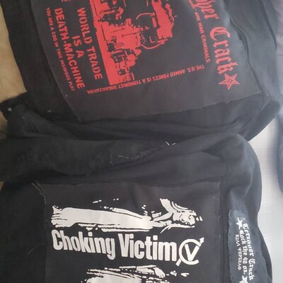 Destroy Power Not People Crass Patch Anarcho Punk Hellshock - Etsy