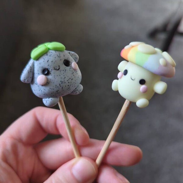 Little Wizard Ghost Plant Pot Pal, Friend, Buddy, Figurine, Sculpture ...