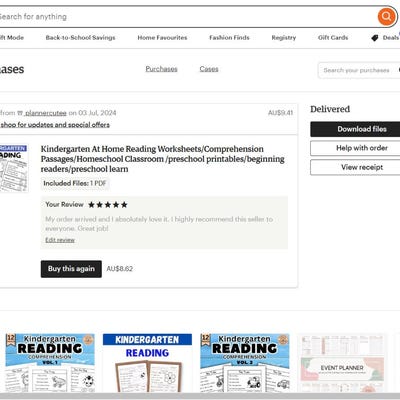 Learn to Read/cvc Words Worksheets/kindergarten Reading/homeschool ...