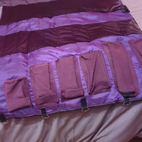 BDSM Equipment Tool Kit Bag. Kink Storage for Floggers, Canes, Crops ...