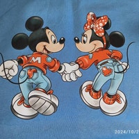 Mickey Mouse and His Friends, Sublimation Design, Digital Illustration ...