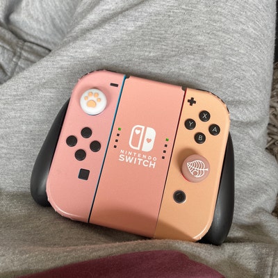 Peach Mango Sorbet Color Blocking Nintendo Switch Skin Summer - Etsy