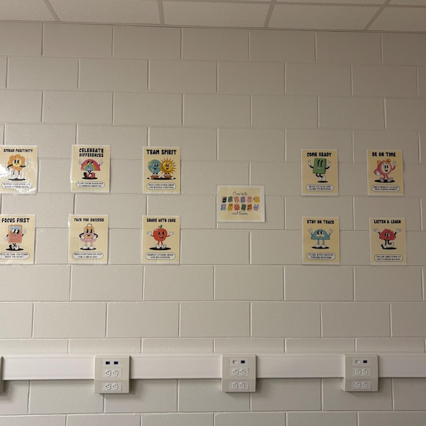 Its OK to Feel Your Emotions Poster, Retro Motivation Poster Home ...