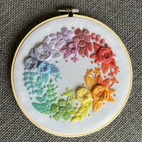 PDF Pattern Letter L Floral Monogram Embroidery Pattern - Etsy Canada