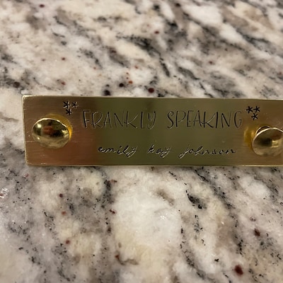Custom Horse Halter Name Plate Brass Halter Name Tag Custom Equestrian ...