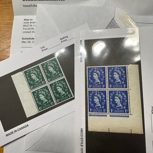 Stamp Art, Wavy Lines, 1 Ore, Denmark, Used Stamps - Etsy