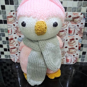 Christmas Penguin Standing Penguin Knitting Machine Pattern PDF ONLY ...