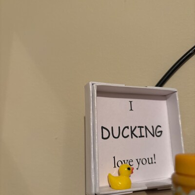 Good Luck Duck Good Luck Gift Cute Duck Gift Desk Buddy Cute Little ...