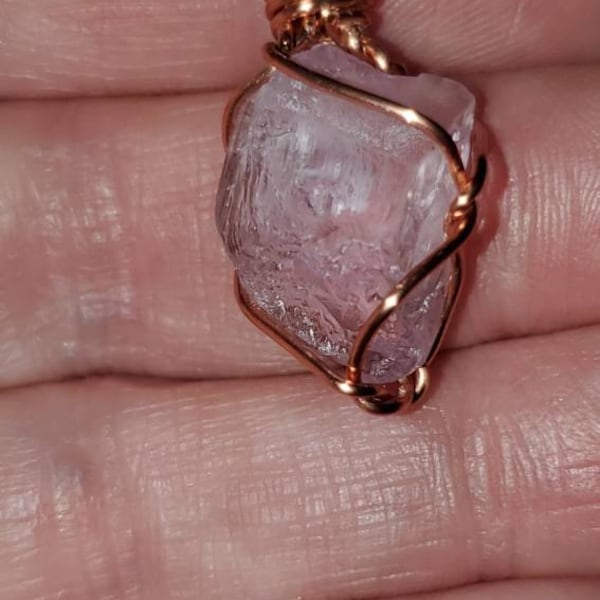 Raw Ruby Crystal Necklace, July Birthstone, Necklace for Passion ...