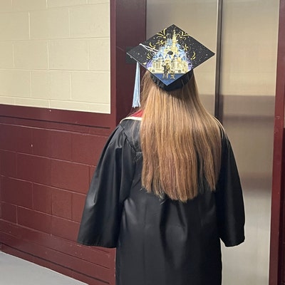 Western Grad Cap CARDSTOCK Graduation Cap Design Cowgirl Grad Cap ...