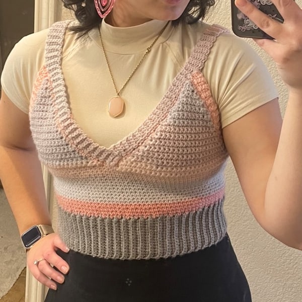 Crochet Vest Top Pattern INSTANT DOWNLOAD - Etsy