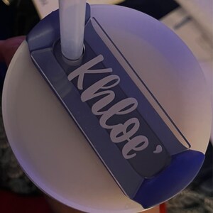 Stanley Name Tag Acrylic Name Tag Personalized Name Tag for Stanley - Etsy