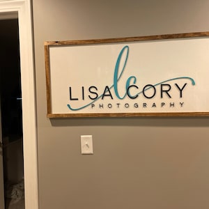 Raised Rustic Business Sign 3D Large Custom We Use Your - Etsy