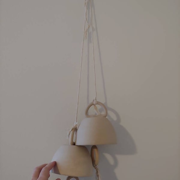 Handmade Ceramic Bells Decorative Bells Customizable Hanging Bells ...