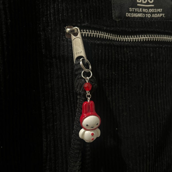 Miffy Handmade Frog Costume Keychain Charm - Green and Yellow - 1.5 ...