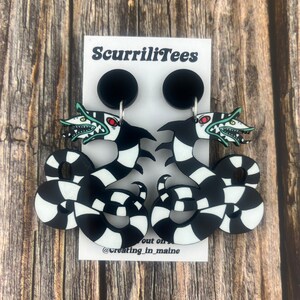 Lydia SVG Beetle Juice SVG Sandworm Svg Strange and Unusual - Etsy Canada