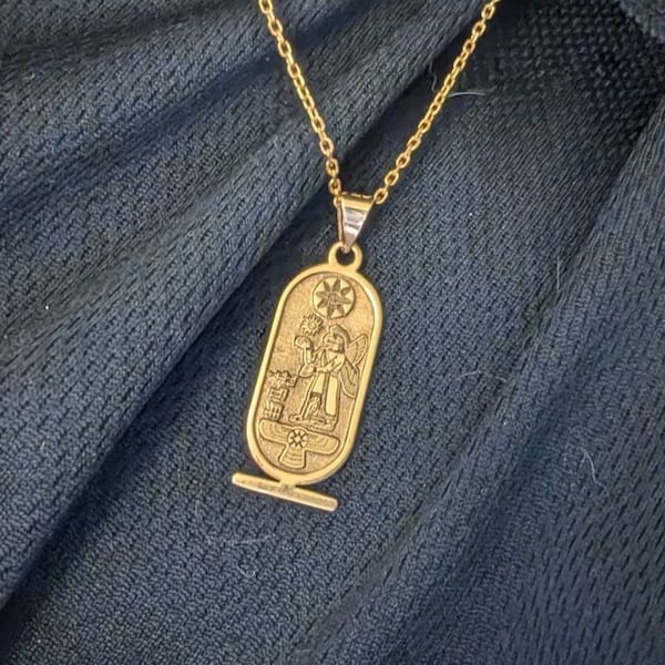 Sumerian Cuneiform Name Necklace, Anunnaki Pendant, Ancient Sumerian ...