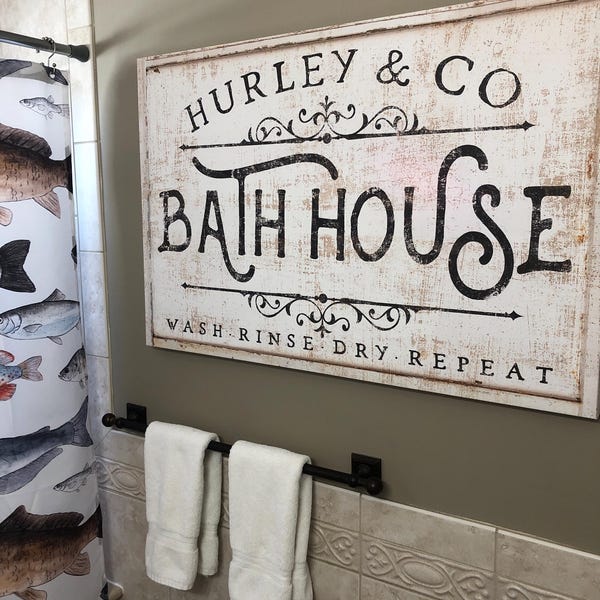 Vintage Eye Chart Retro Sign Doctor's Office Vision Test Rustic ...