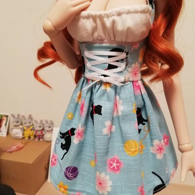 SMART DOLL DRESS and Top Pattern. Digital Download, Pattern for 1/3 ...