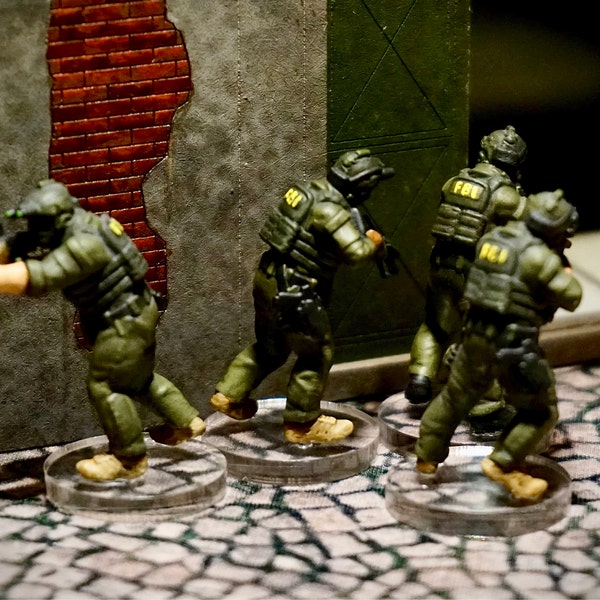 High Risk Operators - 3D Printed Minis - Modern Tabletop Wargaming ...