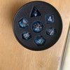 Midnight Koi Fish Dnd Dice Set for Dungeons and Dragons D20 TTRPG ...