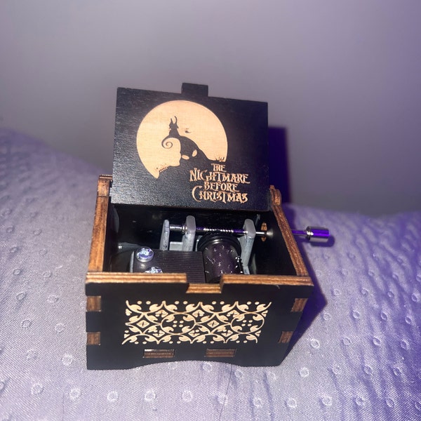 Nightmare Before Christmas Music Box: Plays "this is Halloween" - Etsy