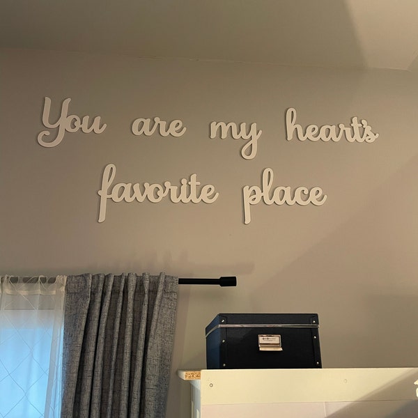 Custom Words for Wall, Wood Words, Custom Word Signs, Wooden Word ...