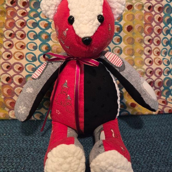 Memory Bear Sewing Pattern – DIY Keepsake Teddy Bear Template – PDF Digital Download Easy ...